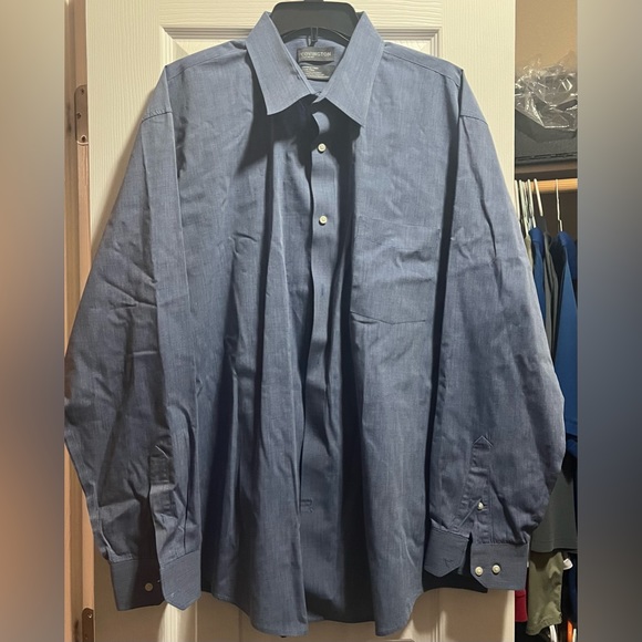 Covington | Shirts | Mens Covington Relaxed Fit Dress Shirt 85 3637 ...